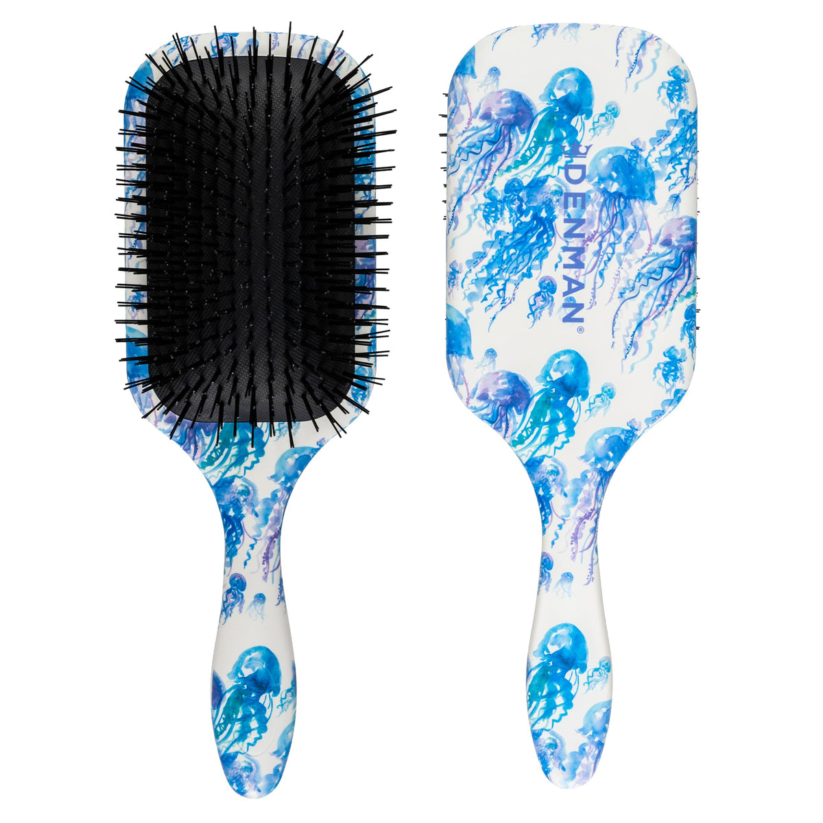 Denman D90L Tangle Tamer Ultra Paddle Hair Brush - Jellyfish