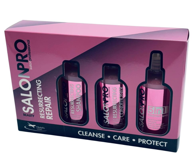 SalonPro Resurrecting Hair Travel Set 3 Piece