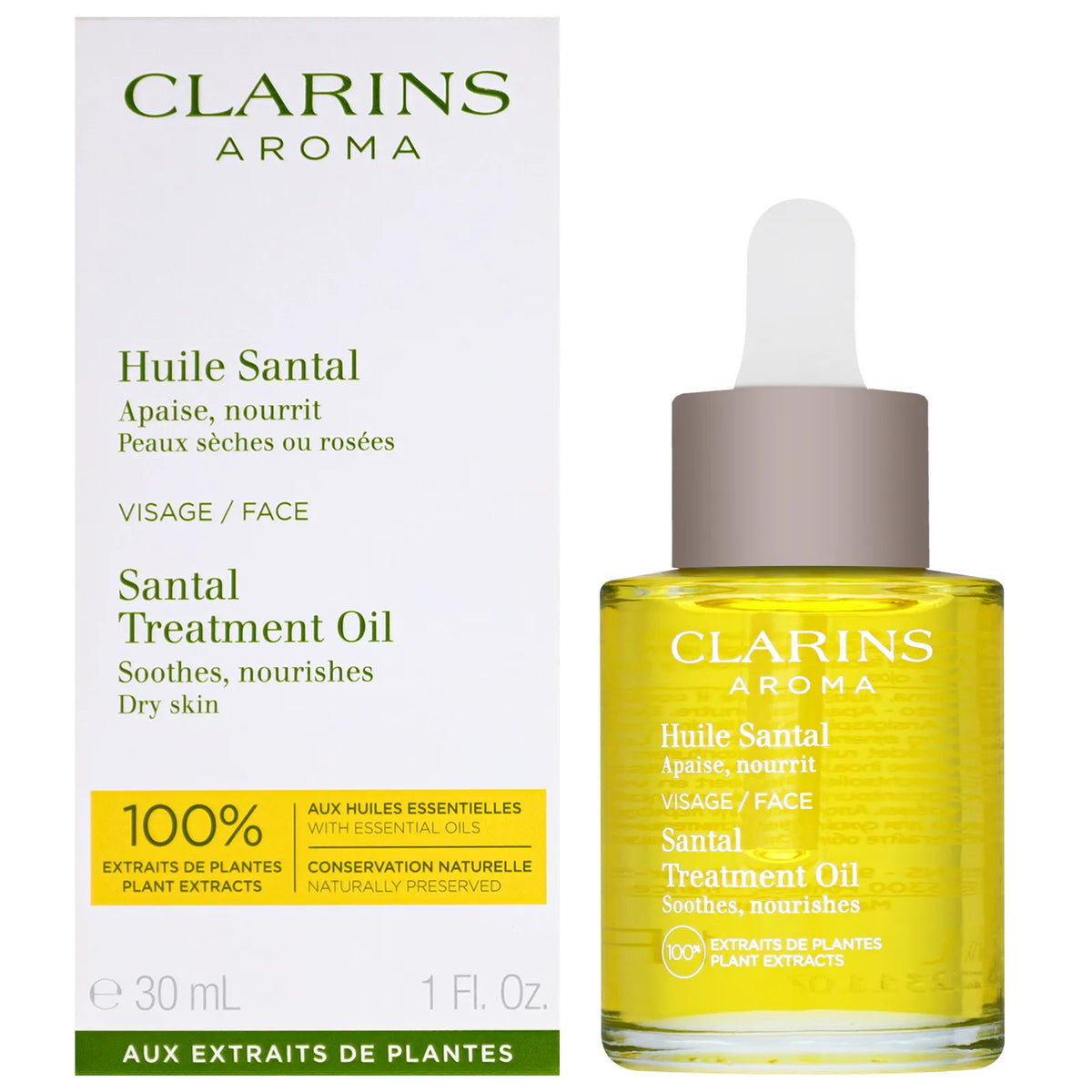 Clarins Aroma Santal Treatment Oil 30ml